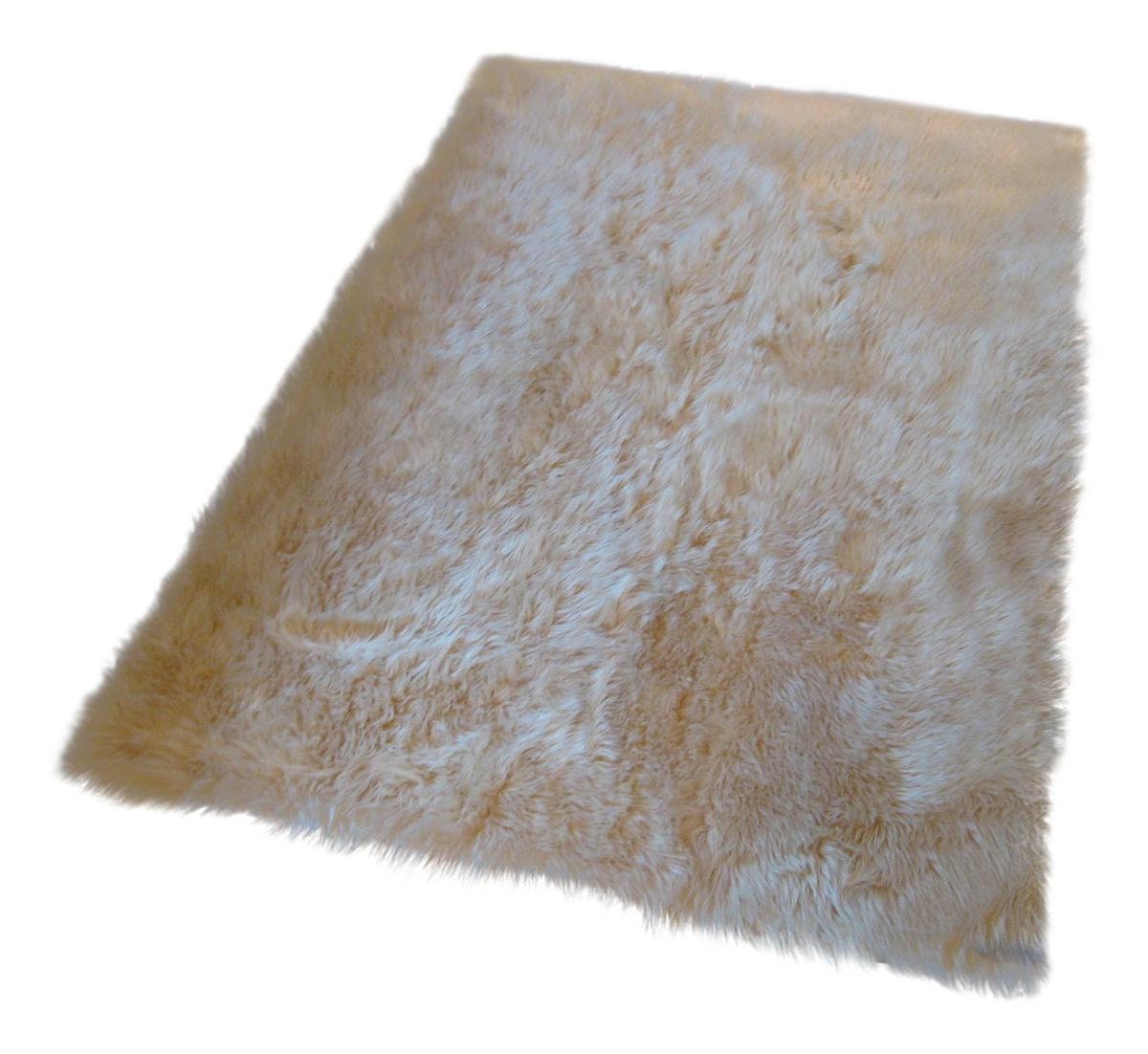 Beige Faux Fur Rug - Etsy