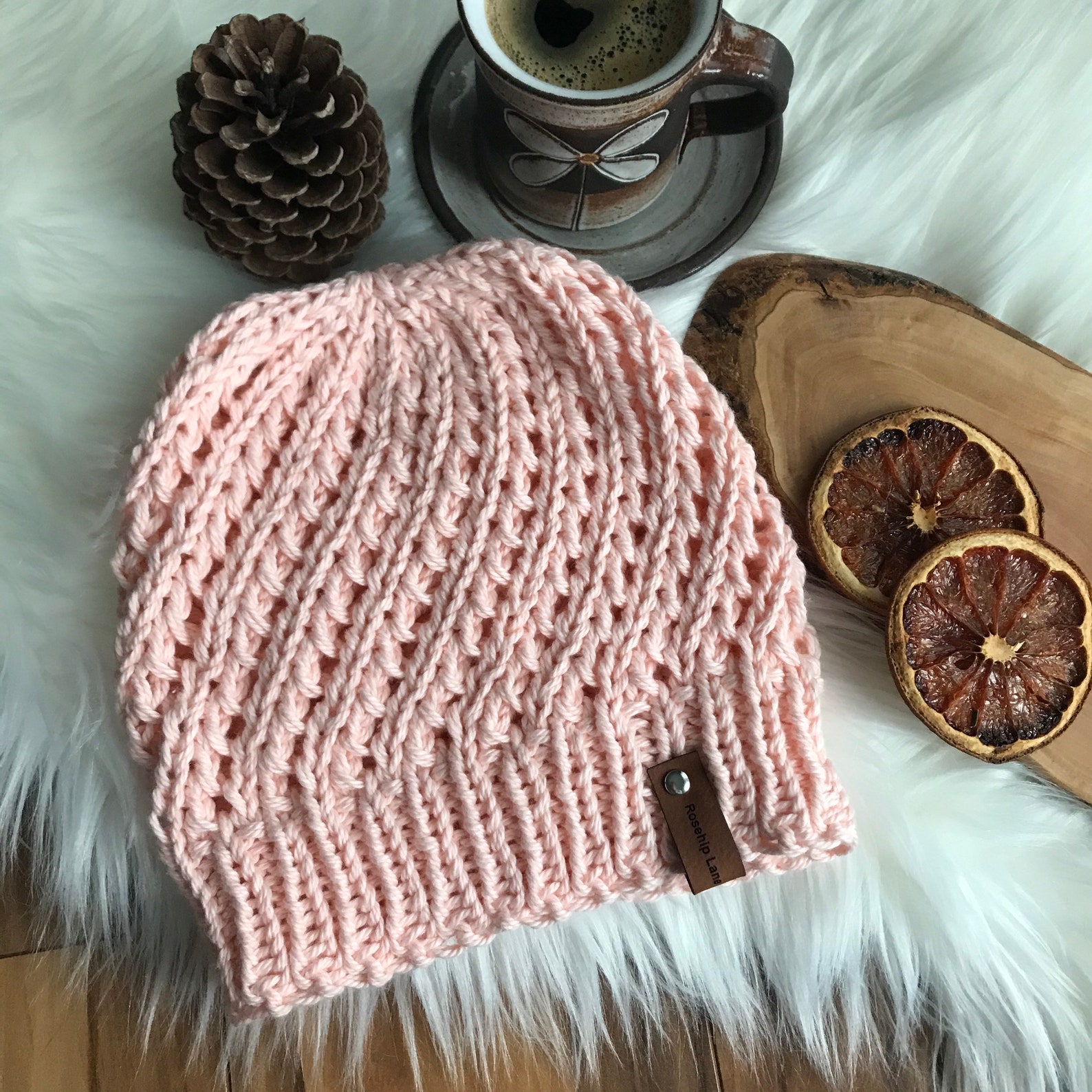 Lacy Hat KNITTING PATTERN Azalea Beanie Hat Knitting Pattern - Etsy