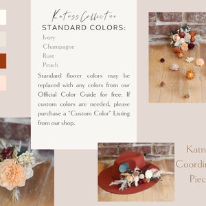 KATNISS | Dried Wood Flower Wildflower Wedding Bouquet With Pampas ...