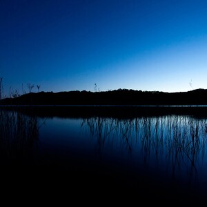 Moonlight, Reflections on Water, Night Photography, Dark, Blue, Black ...