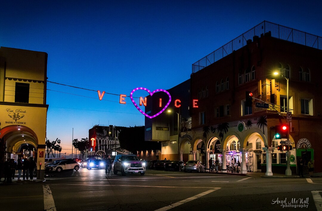 Venice Beach Sign, Venice Beach Photography, Venice Beach Print ...