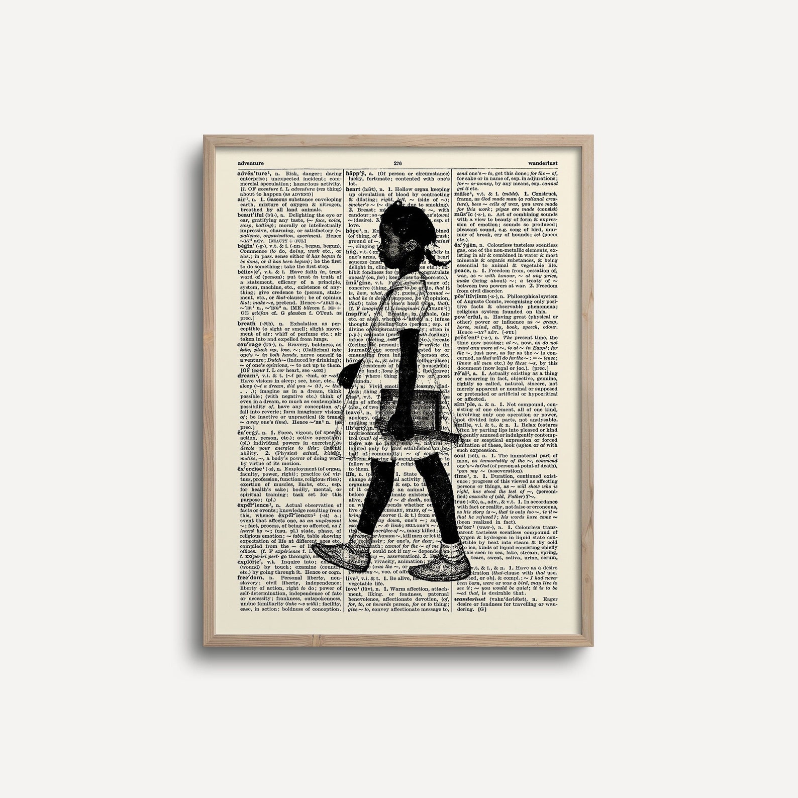 Ruby Bridges Print Dictionary Civil Rights Activist Feminist Office ...