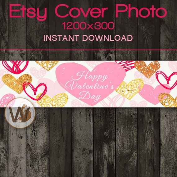 INSTANT DOWNLOAD Etsy Shop Cover Photo 1200x300 Premade | Etsy