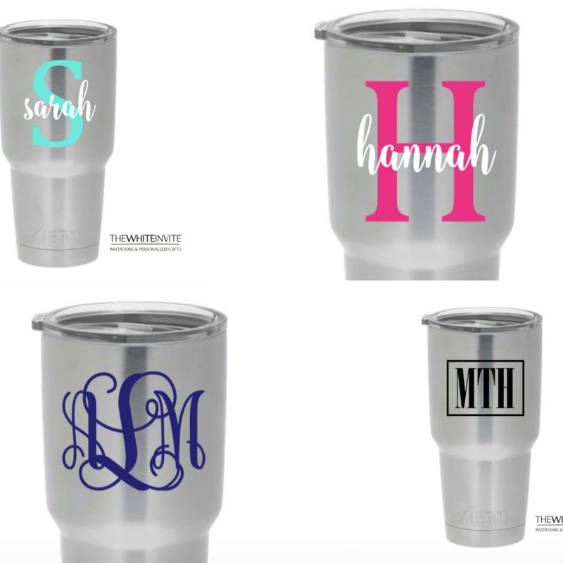 Yeti Rambler Decal - Etsy