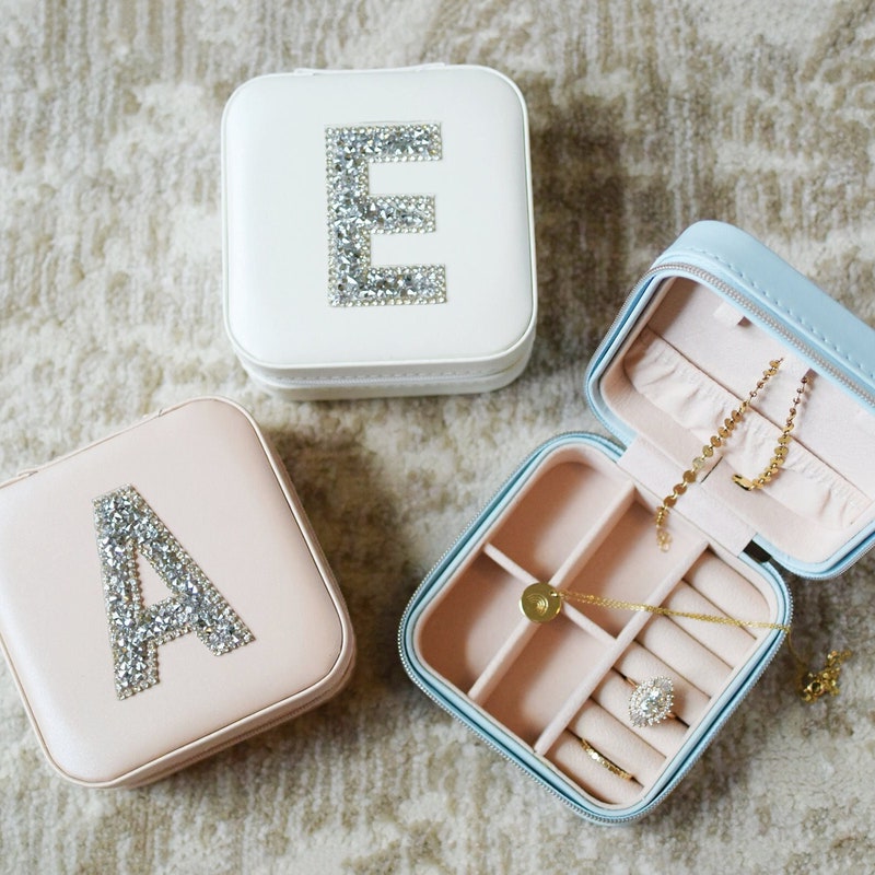 Rhinestone Jewelry Box - Etsy
