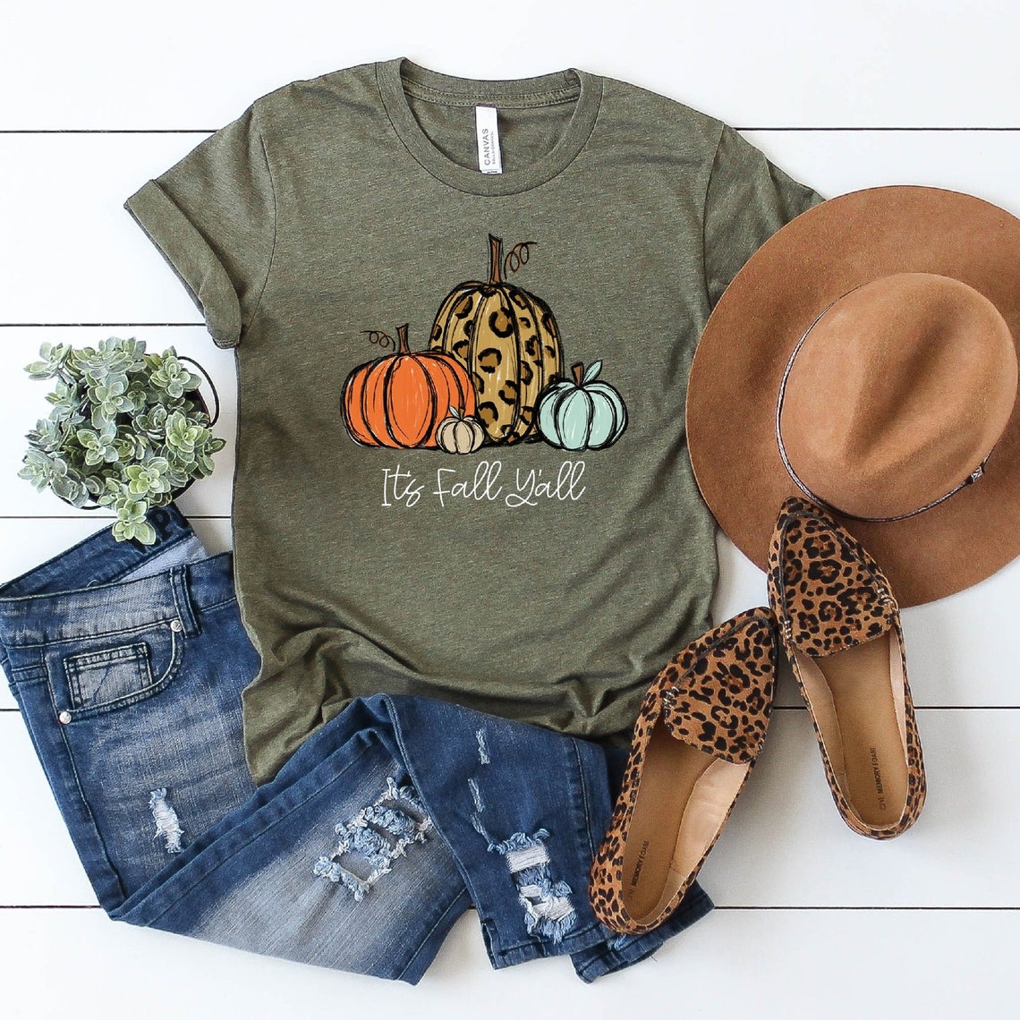 Fall Tshirts Fall Shirts Women It's Fall Y'all | Etsy