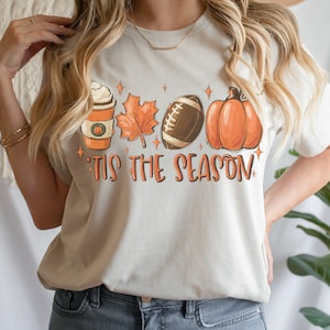 Pumpkin Fall Tshirts Women, Pumpkin Shirt, Women's Graphic Tee, Cute ...