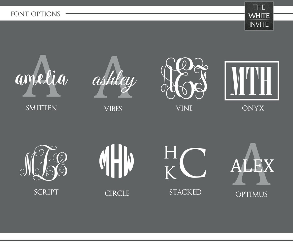 Laptop Decal Custom Monogram Decal for MacBook / Laptop / Car Decal - Etsy