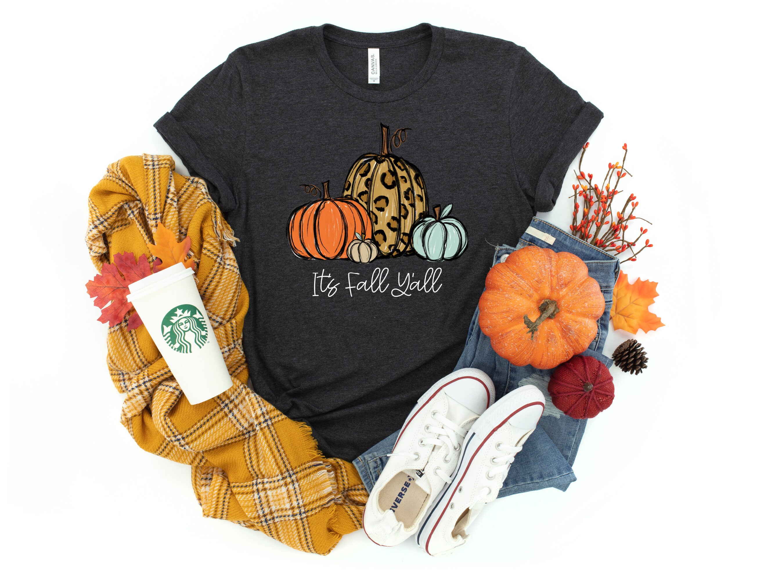 Fall tshirts Fall shirts women It's Fall Y'all | Etsy