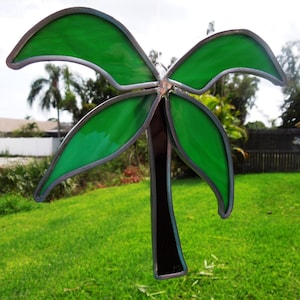 Palm Tree Stained Glass - Etsy