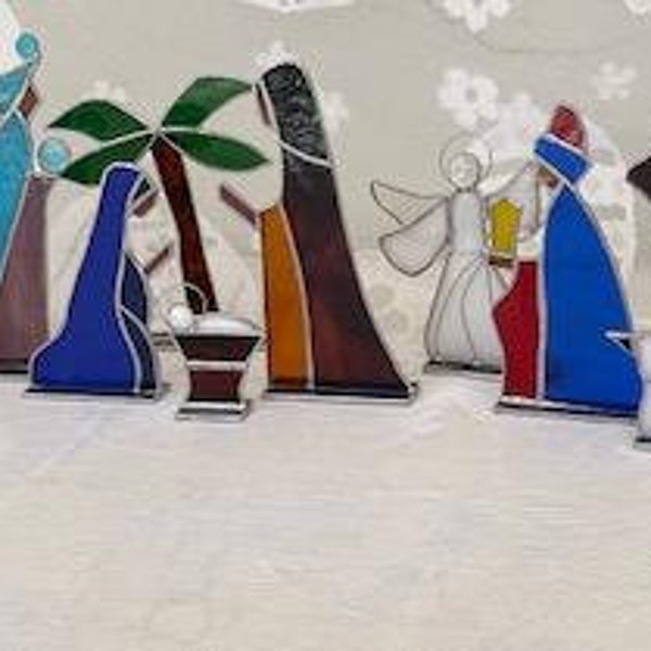 Glass Nativity - Etsy