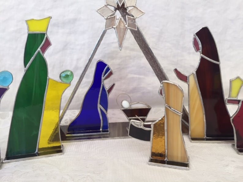 Nativity Three Kings 3 Piece Set - Etsy