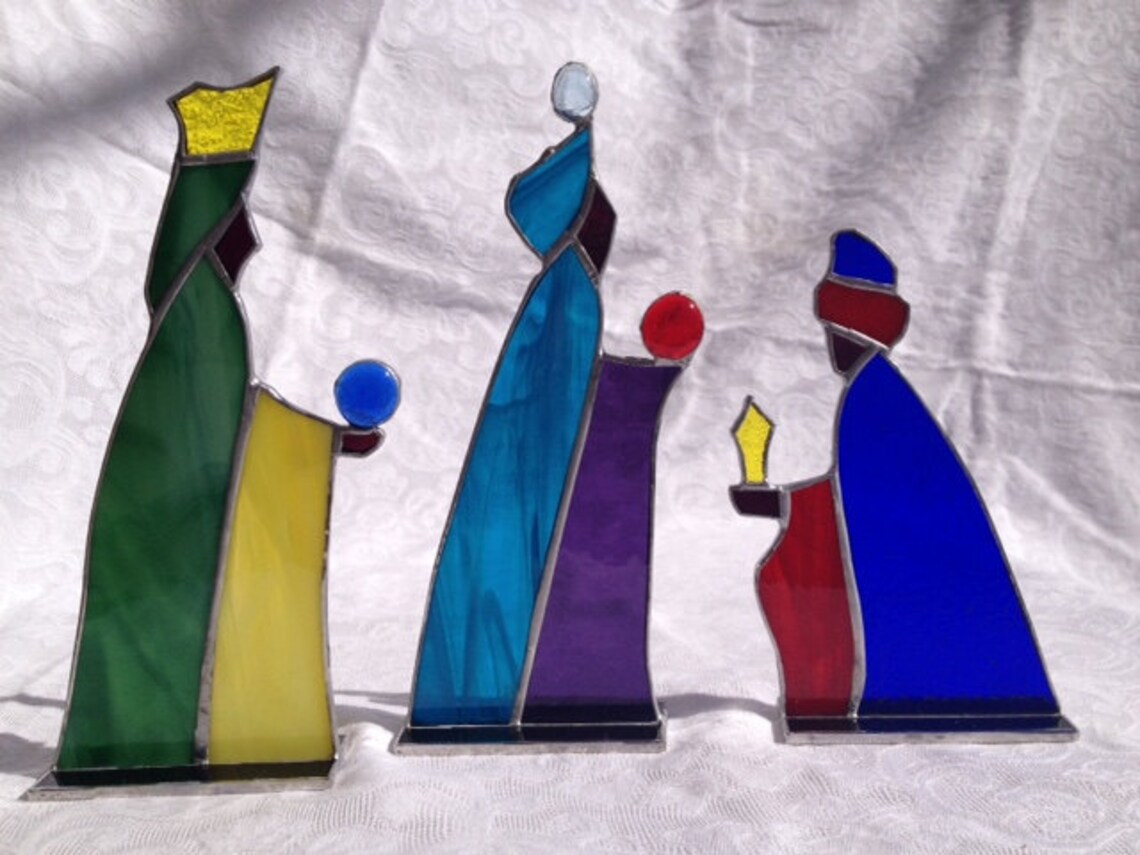 Nativity Three Kings 3 Piece Set - Etsy