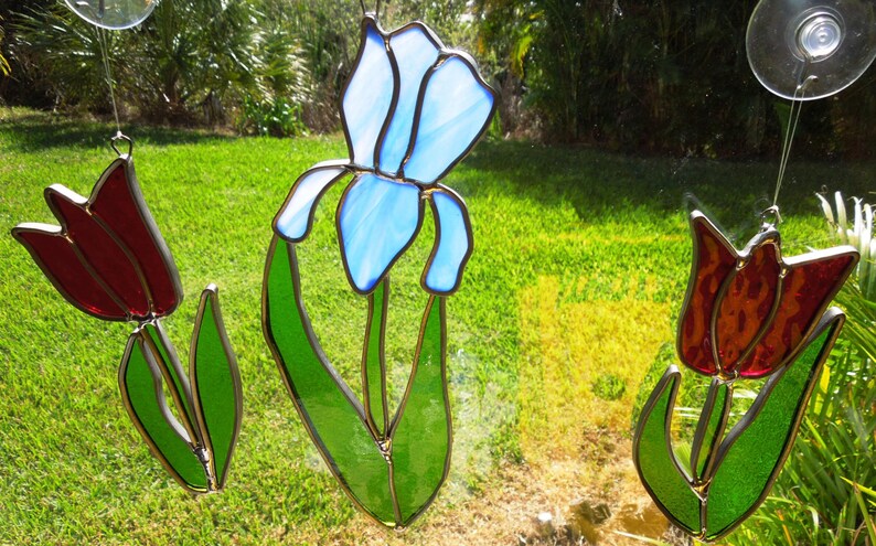 Iris Flower Think Spring | Etsy