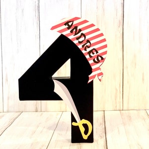 Pirate Party, Pirate Party Centerpiece, Pirate Theme Number Photo Prop ...