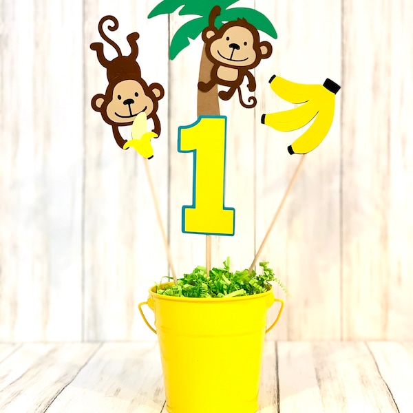 Monkey Birthday Party - Etsy