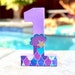 Mermaid Party, Mermaid Centerpiece, Mermaid Theme Number Photo Prop ...