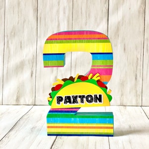 Taco Twosday Centerpiece, Taco Tuesday Photo Prop, Taco Party Decor ...
