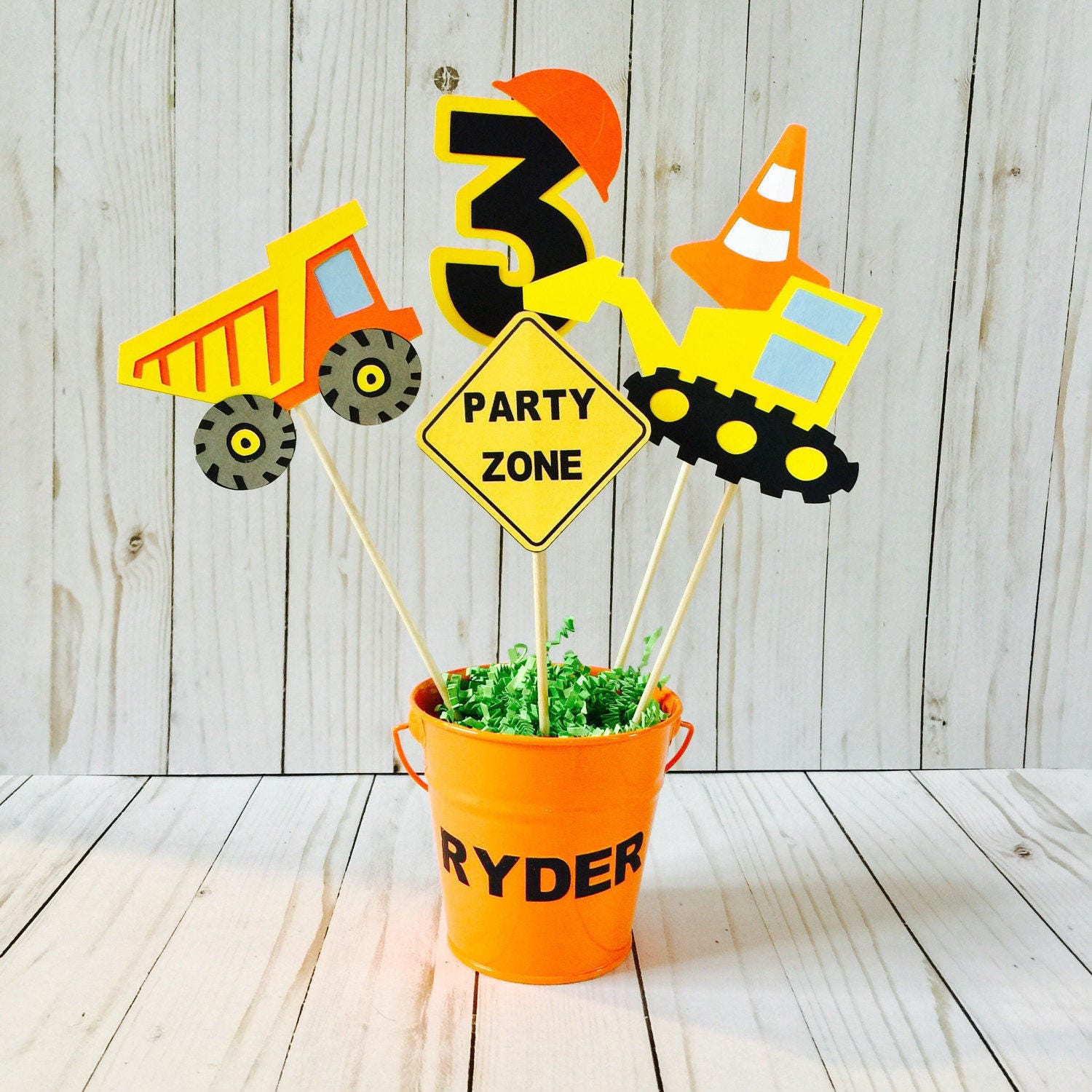 Construction Birthday Party Dump Truck Construction Party Etsy
