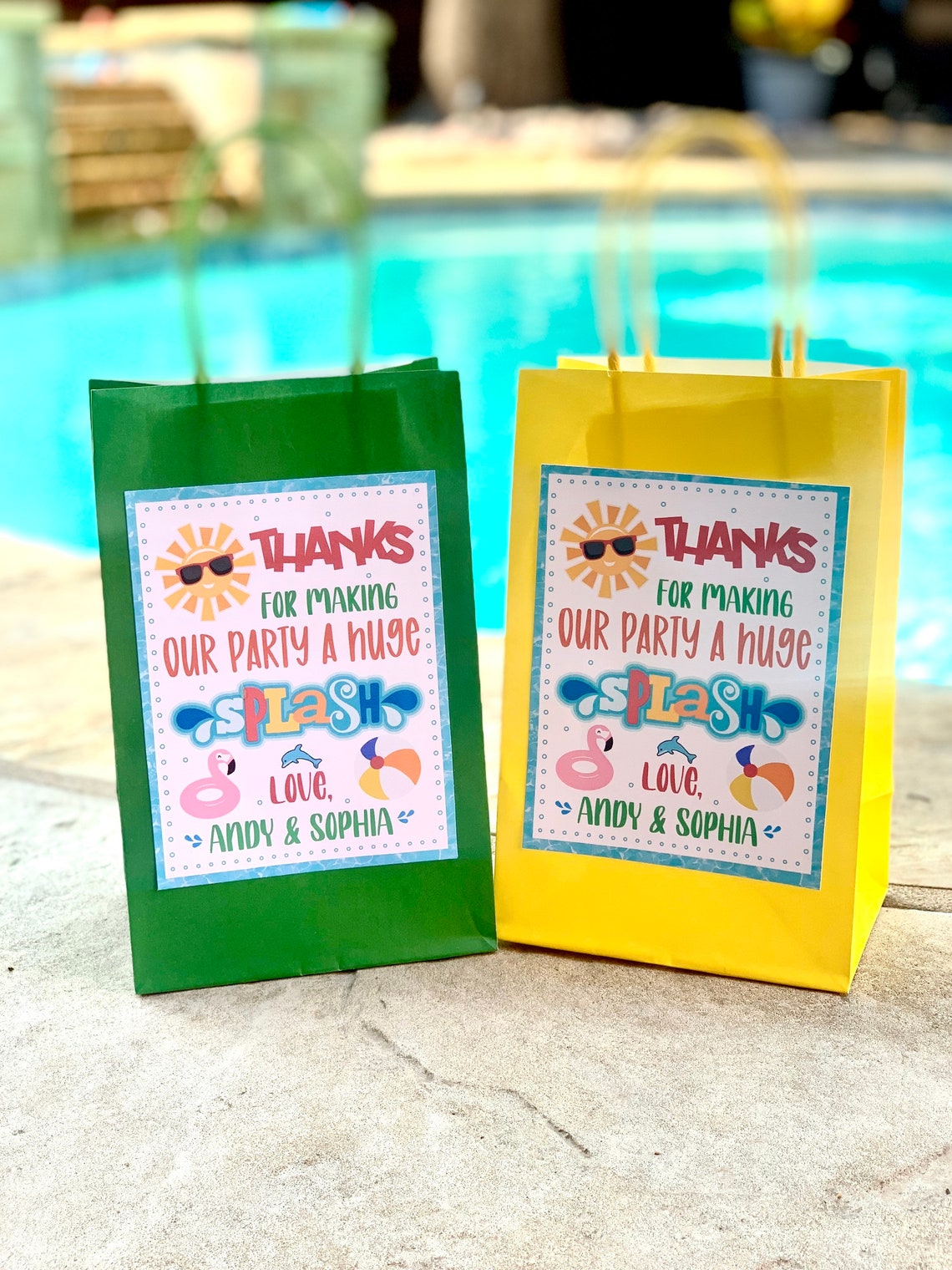 Pool Birthday Party Pool Party Favors Summer Party Pool - Etsy