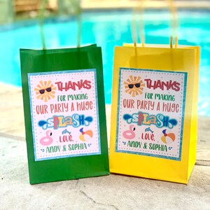 Pool Birthday Party, Pool Party Favors, Summer Party, Pool Party Favor ...