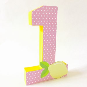 Pink Lemonade Party, Pink Lemonade Birthday, Block Numbers, First ...