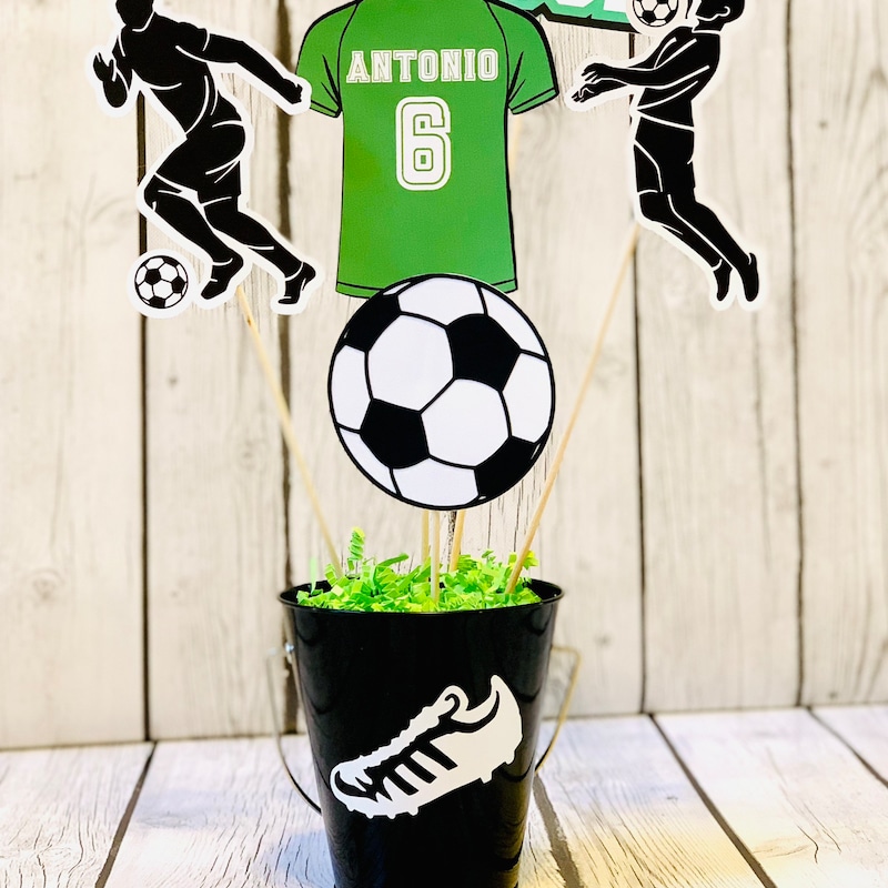 Soccer Centerpiece - Etsy