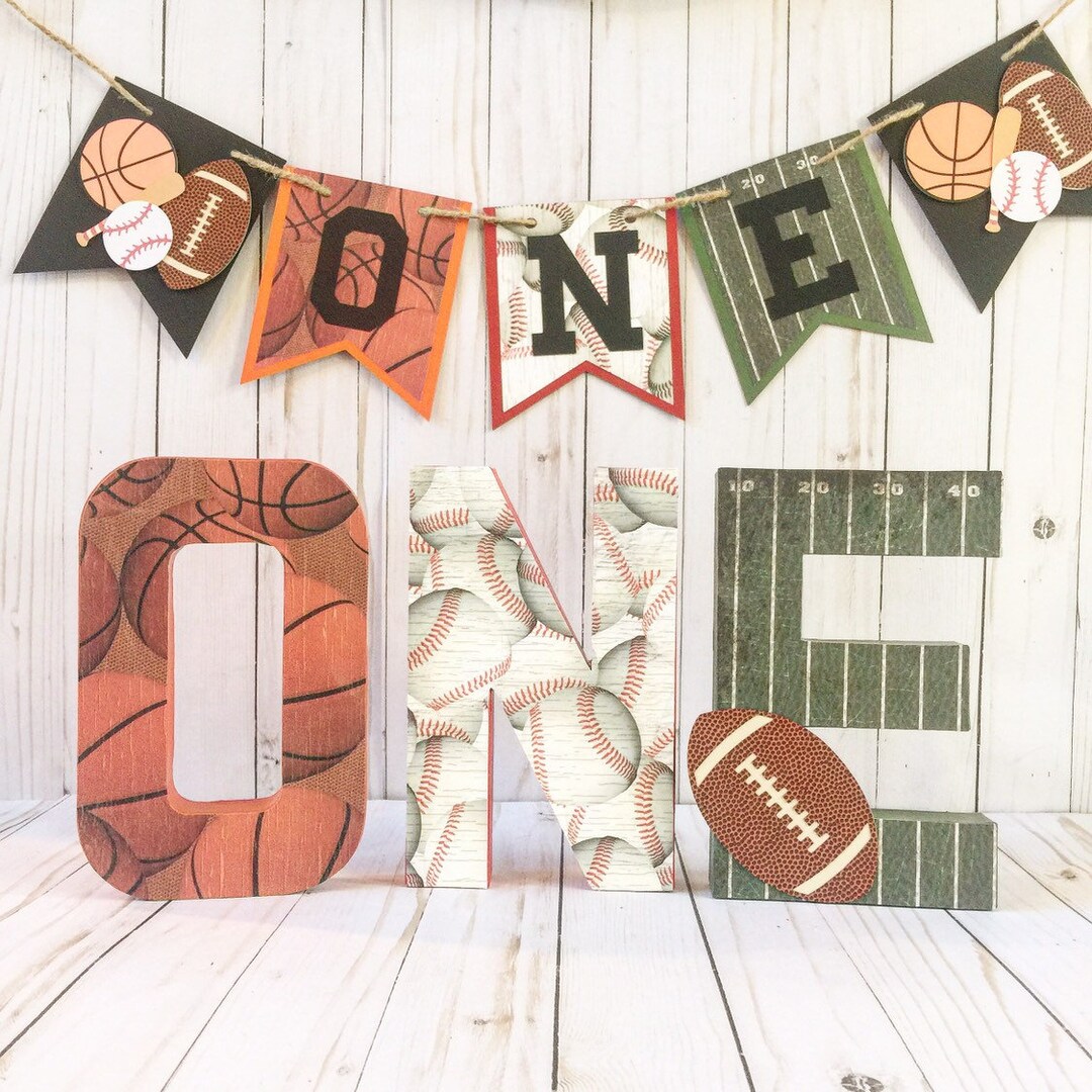 Football Birthday, Birthday Photo Prop, Football Party, Block Number ...