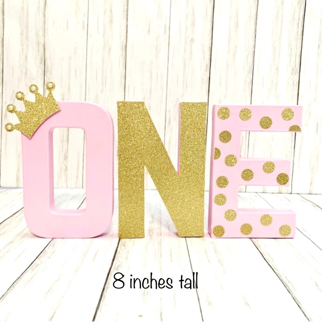 Princess Party, Pink and Gold Party, Pink and Gold Birthday, Block ...