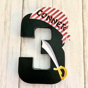 Pirate Party, Pirate Party Centerpiece, Pirate Theme Number Photo Prop ...