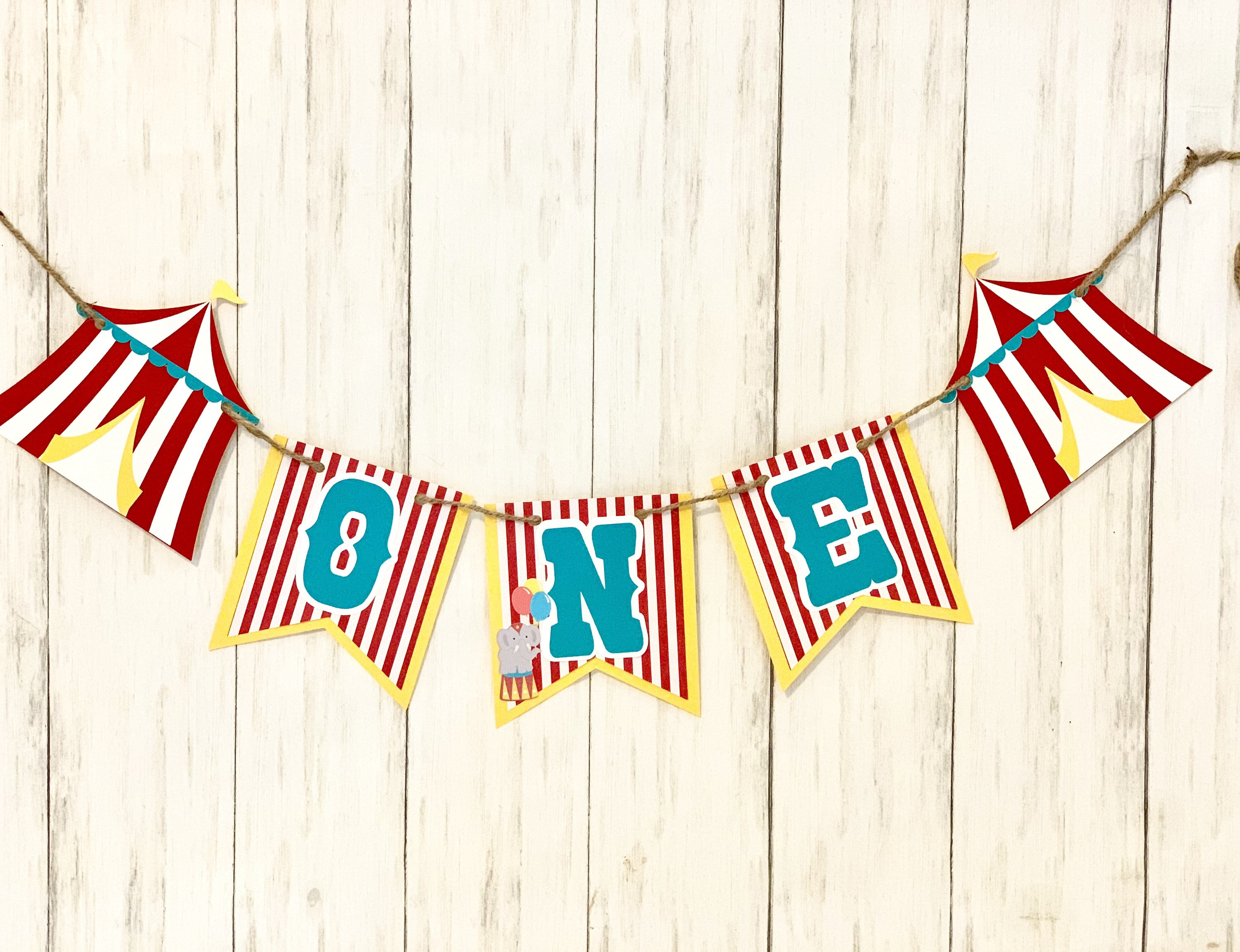 Vintage Circus Banner Clip Art