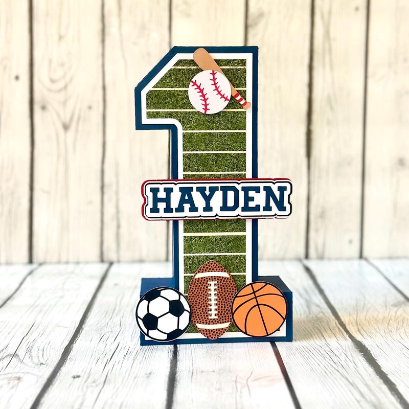 Sports Centerpiece - Etsy
