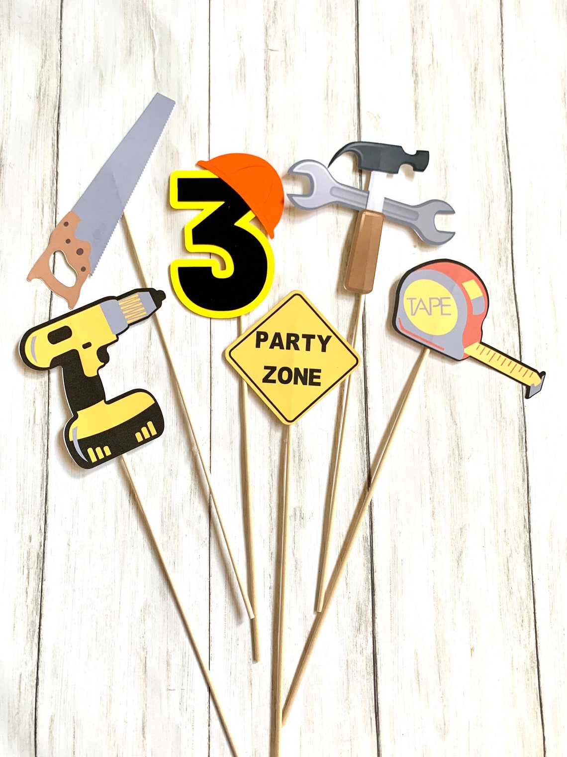 Tool Party Construction Birthday Party Tools Centerpiece - Etsy