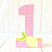 Pink Lemonade Party, Pink Lemonade Birthday, Block Numbers, First ...