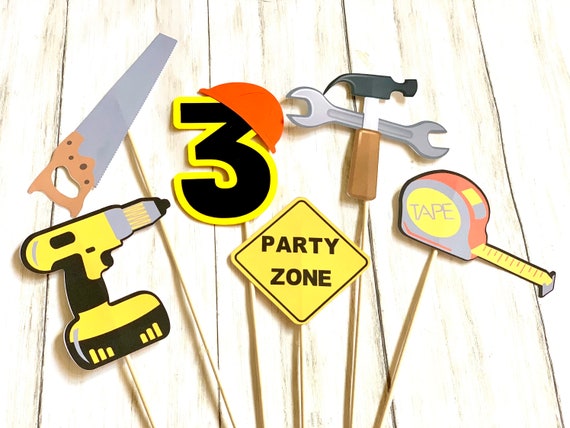 Tool Party Construction Birthday Party Tools Centerpiece - Etsy