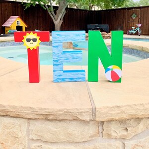 Pool Party Decor, Pool Party Decorations, Birthday Photo Prop, Summer ...