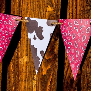 Western Garland, Cowboy Party Decoration, Western Theme Party, Cowboy ...