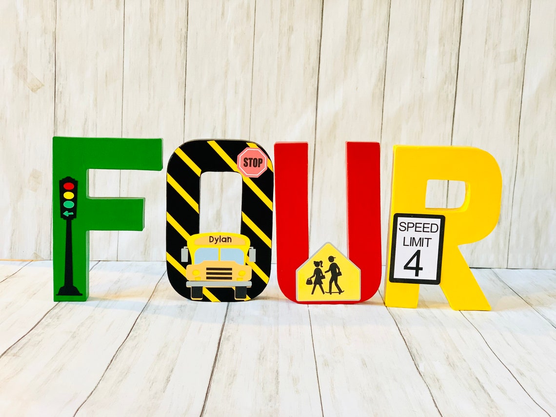 School Bus Centerpiece School Bus Photo Prop School Bus - Etsy