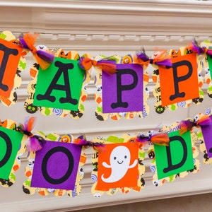 Halloween Banner Party Banner Trick or Treat Banner Banner - Etsy
