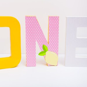 Pink Lemonade Party, Pink Lemonade Birthday, Block Numbers, First ...