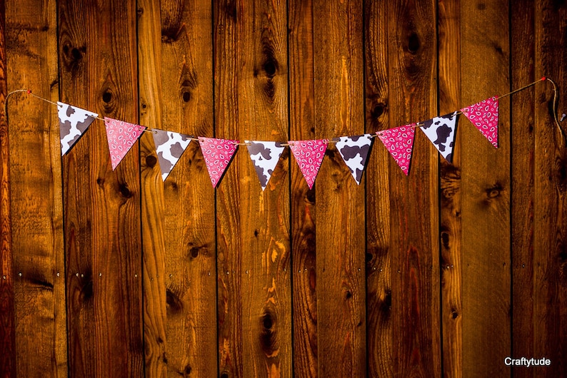 Western Garland Cowboy Party Decoration Western Theme Party - Etsy