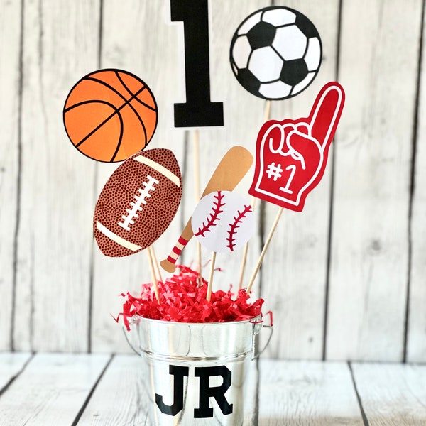 Sports Centerpiece - Etsy