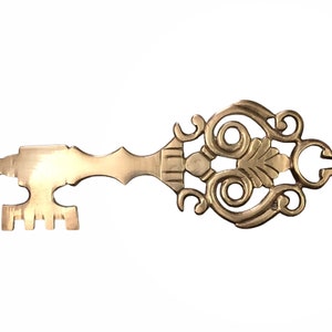 Vintage 10 Ornate Brass Skeleton Key Brass Home Decor - Etsy