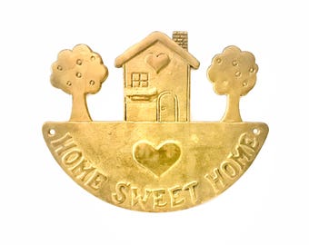 Brass Welcome Sign - Etsy