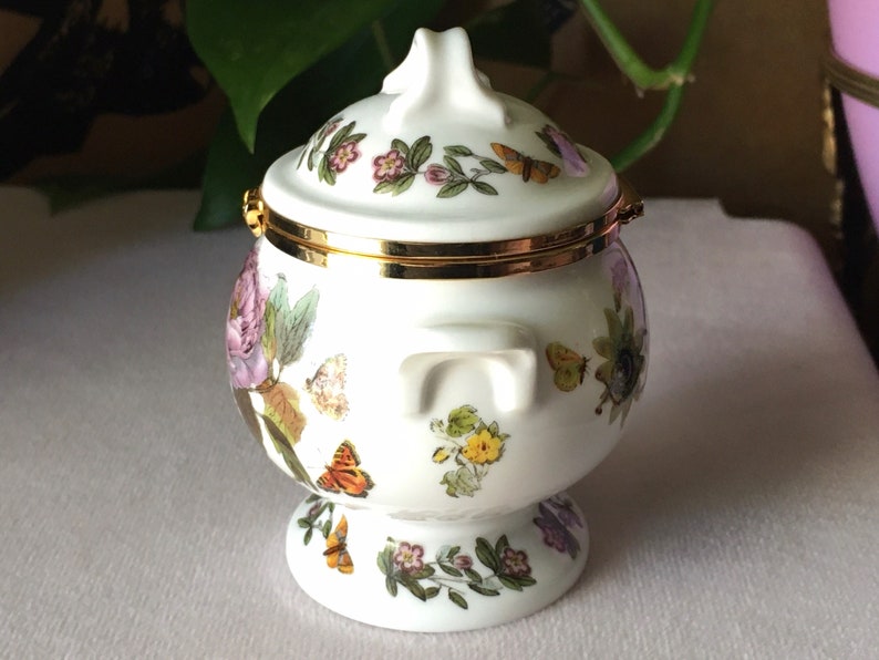 Portmeirion Peony and Blue Passion Flower Mini Tureen - Etsy