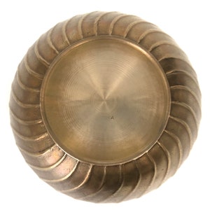 Vintage Brass Swirl Textured Bowl - Decorative Display Bowl - Etsy
