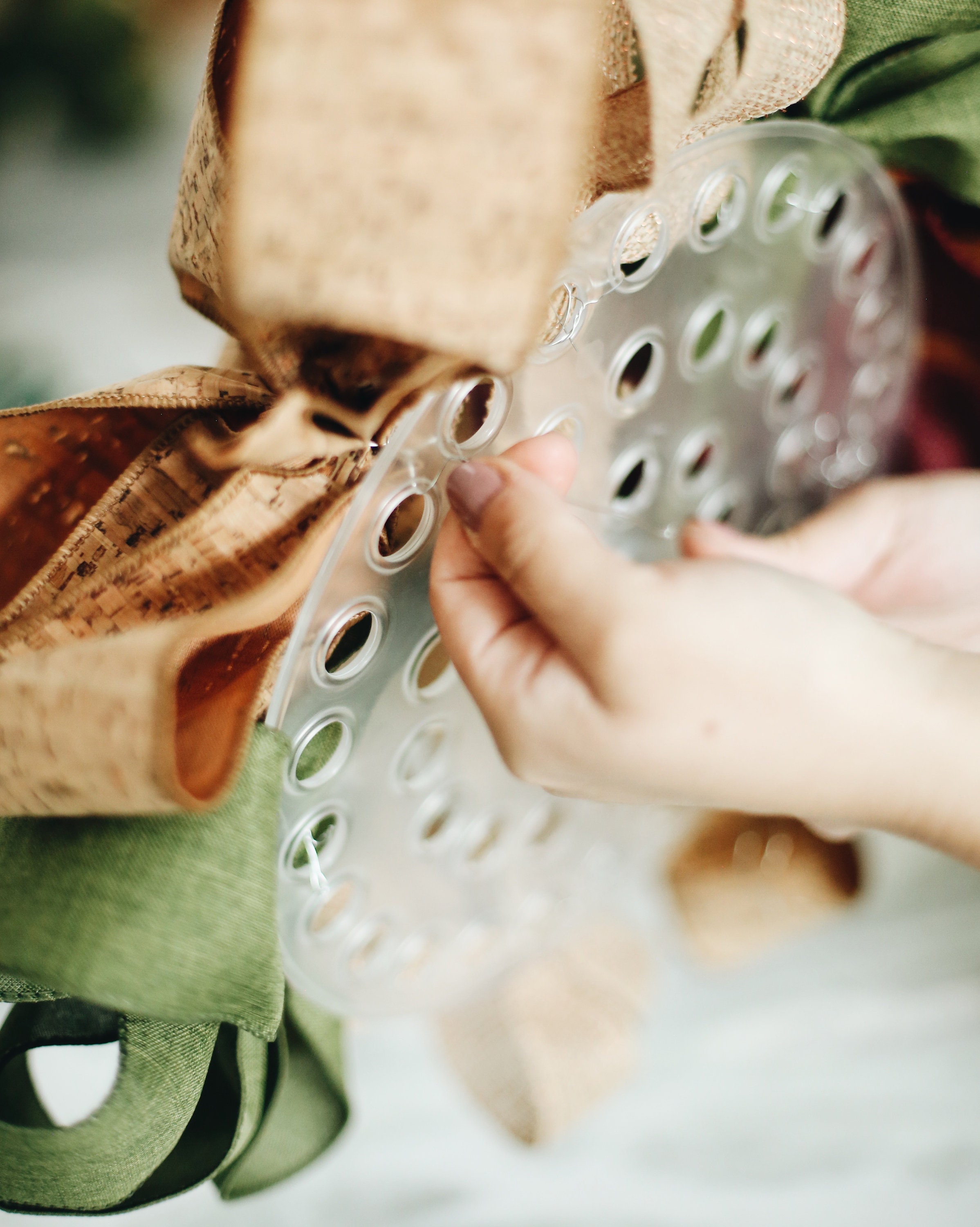 Bridal Shower Ribbon Bouquet Buddy: Floral Centerpiece Maker - Etsy