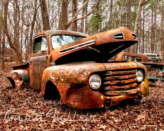 1950s Ford Trucks Photograph Of A 1948 1950 Ford F1 Pickup Truck