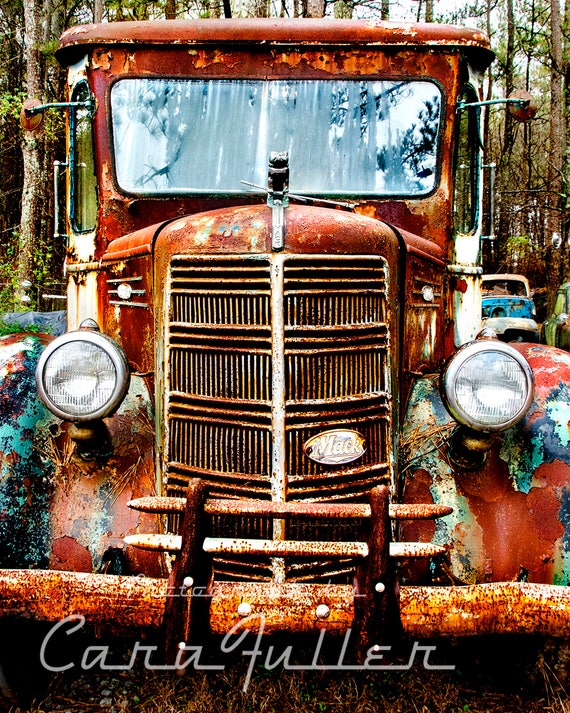 Mack Truck Front View