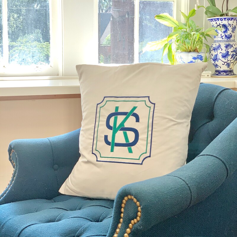 2 Letter Monogram - Etsy